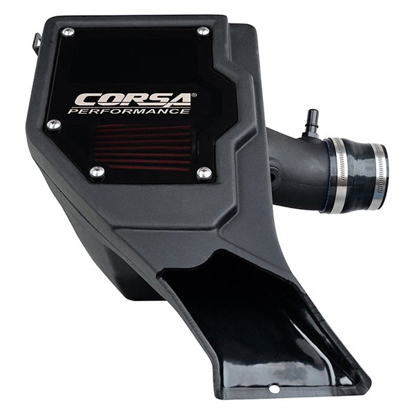 Corsa® 47002D - Closed Box Plastic Black Carbon Fiber Cold Air Intake ...