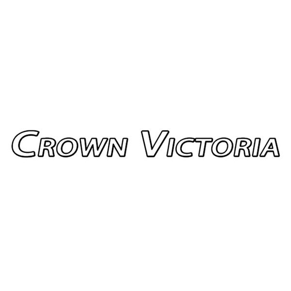 Covercraft® FD-32 - Front Silkscreen Crown Victoria Logo