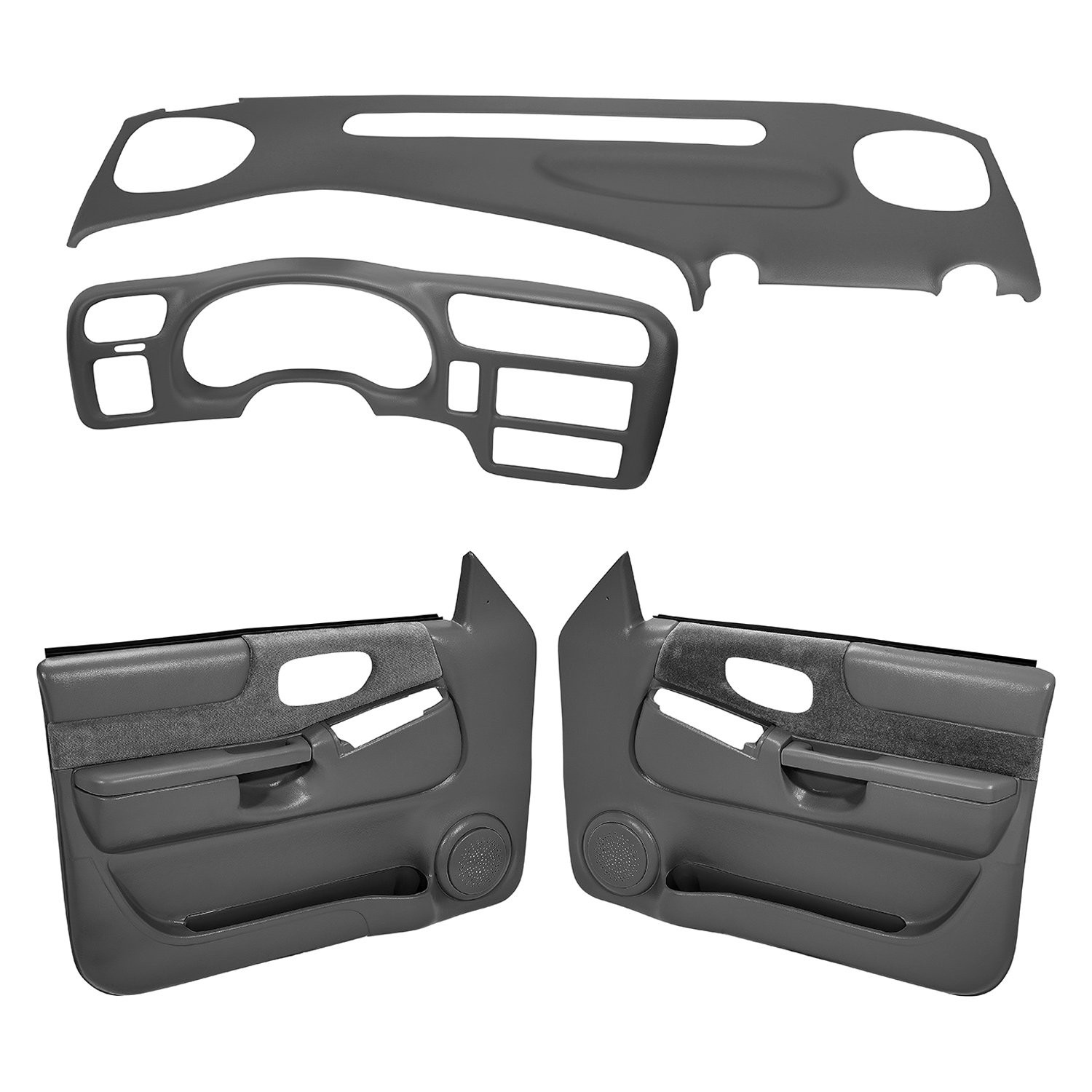Coverlay® 18-647C47F-DGR - Dark Gray Interior Combo Kit (Full Power ...