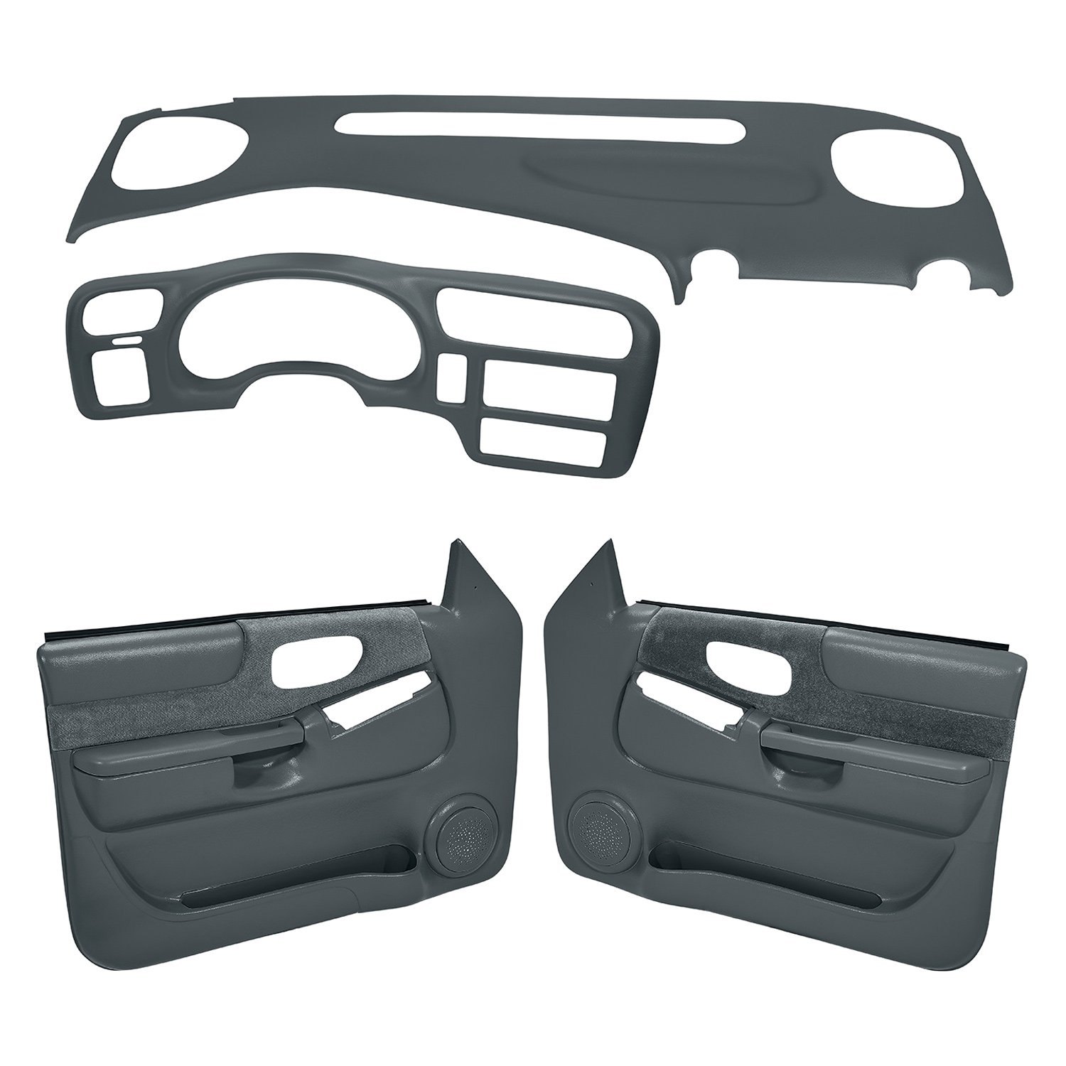 Coverlay® 18-647C47F-SGR - Slate Gray Interior Combo Kit (Full Power ...