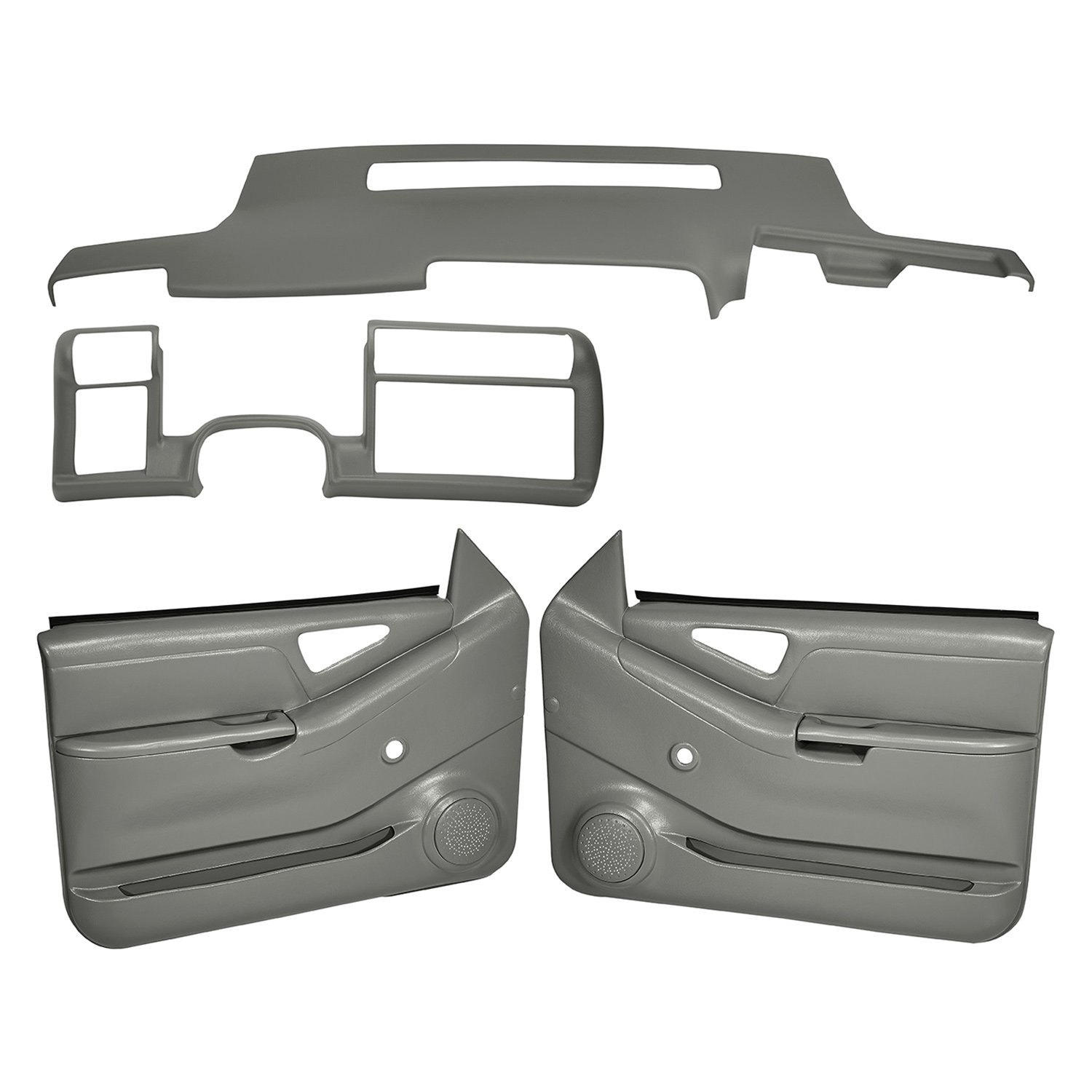 Coverlay® 18-694CN-MGR - Medium Gray Interior Combo Kit (No Power Windows)