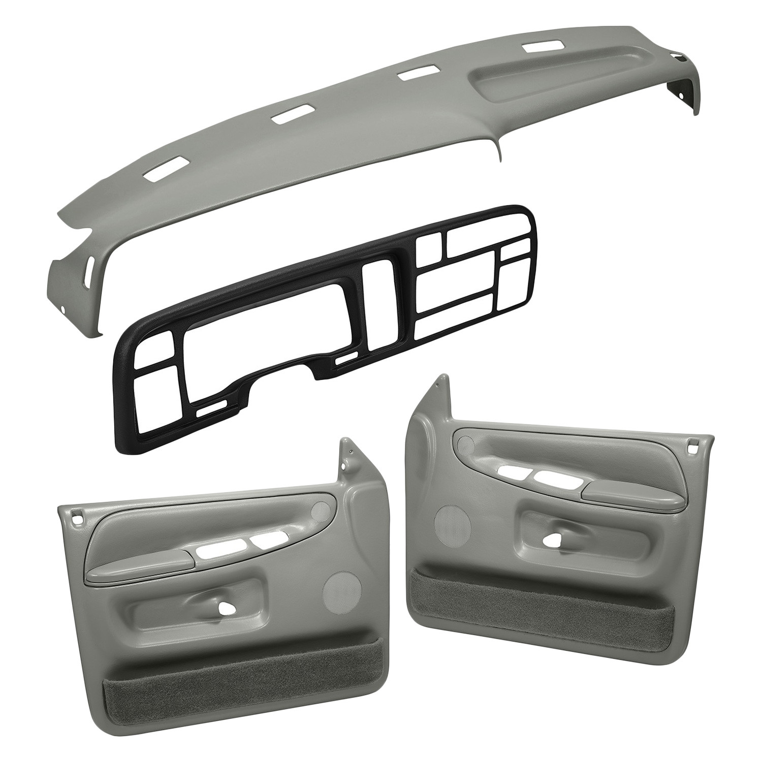 Coverlay® 22-947C47F-LGR - Light Gray Interior Combo Kit (Full Power ...