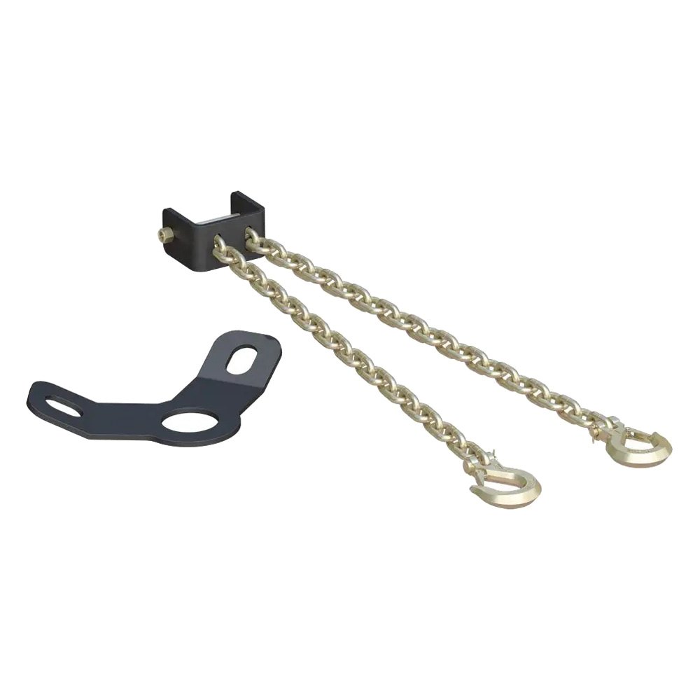 CURT® 16614 - CrossWing 5th Wheel Safety Chain Assembly with Gooseneck ...