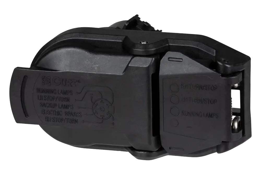 CURT® 57020 - OEM Replacement Dual-Output 7 & 4-Way Connector (Plugs ...