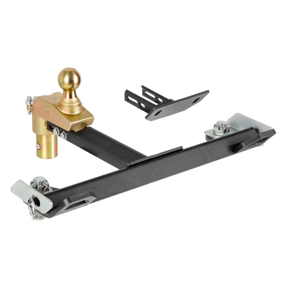 CURT® 60663 - Multi-Fit OEM Puck System Gooseneck Ball with 4" Offset