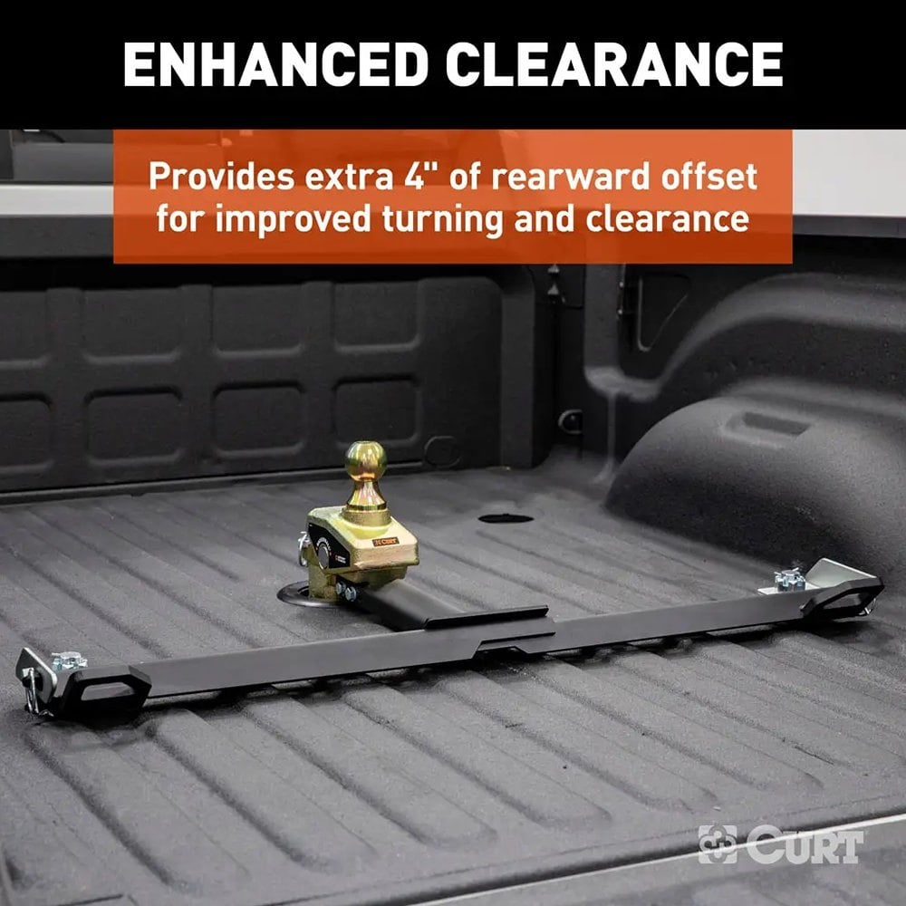 CURT® 60668 - RockerBall Multi-Fit OEM Puck System Gooseneck Ball with ...