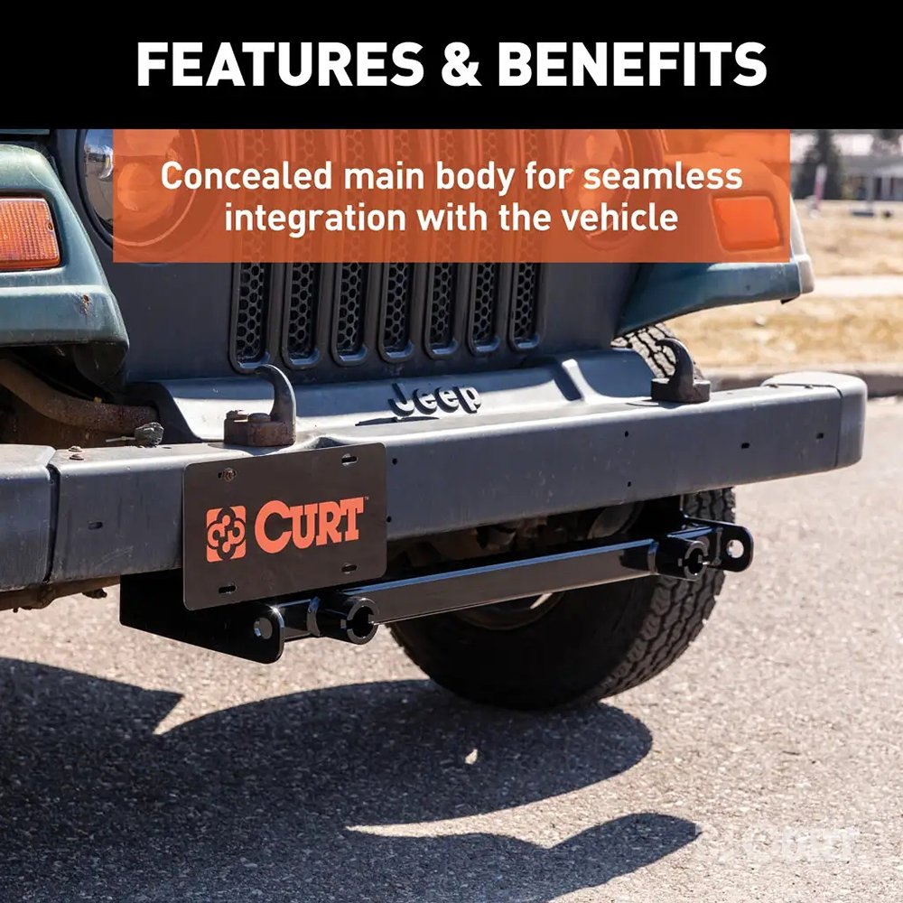 CURT® 70112 - Custom Tow Bar Base Plate
