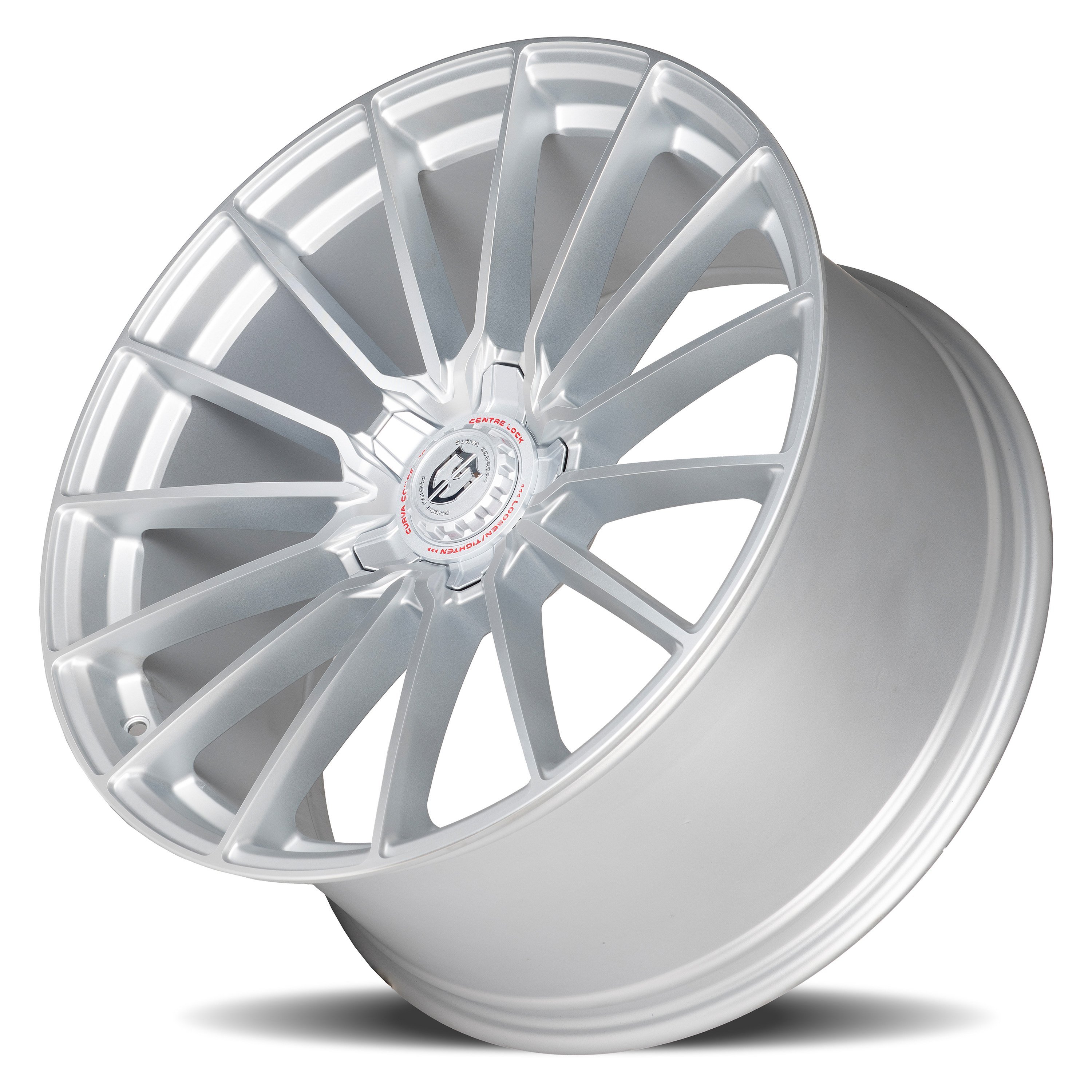 CURVA® CFF75 Wheels - Silver with Machined Face Rims