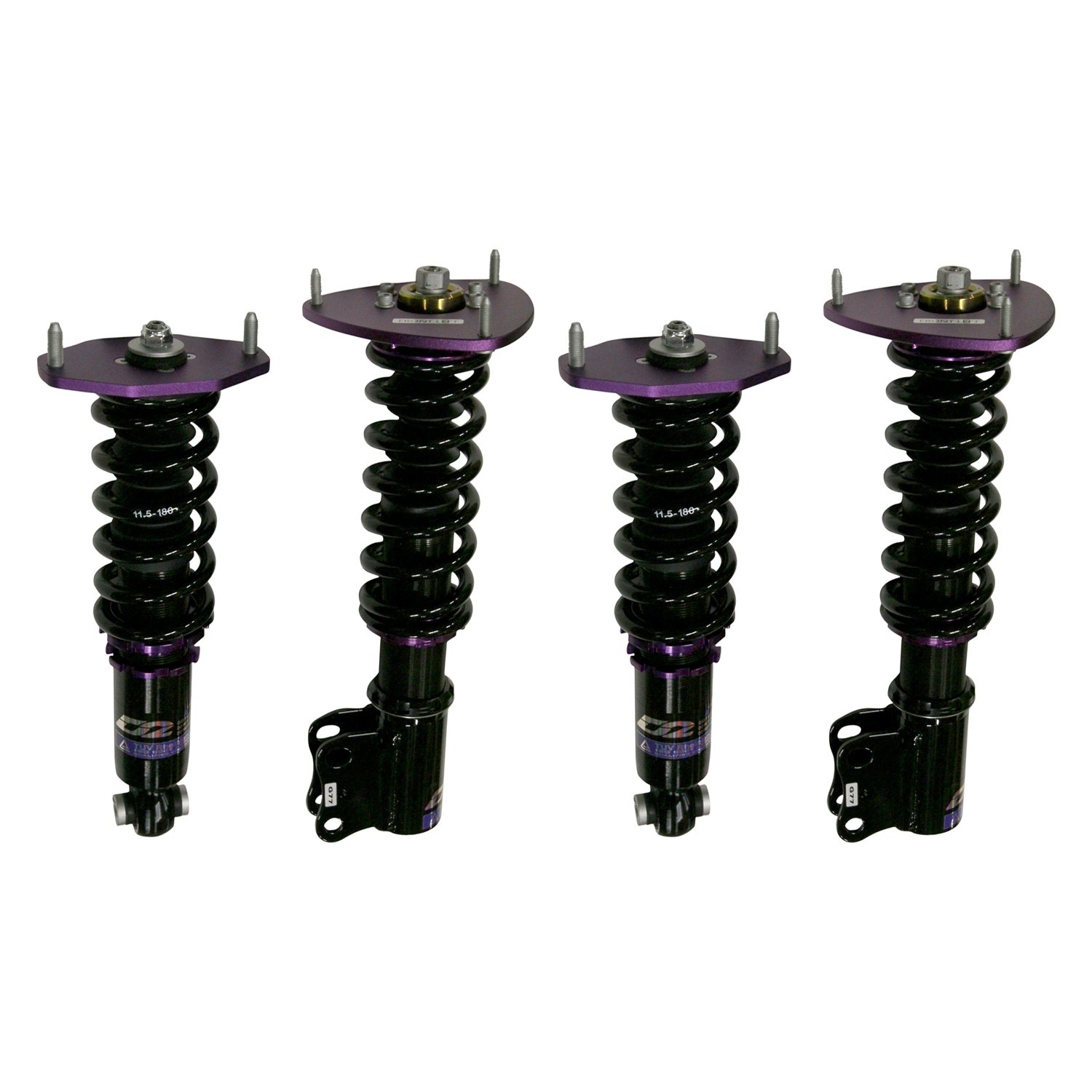 D2 Racing D SU 07 0 2 X 0 2 RS Series Front And Rear Coilover Kit