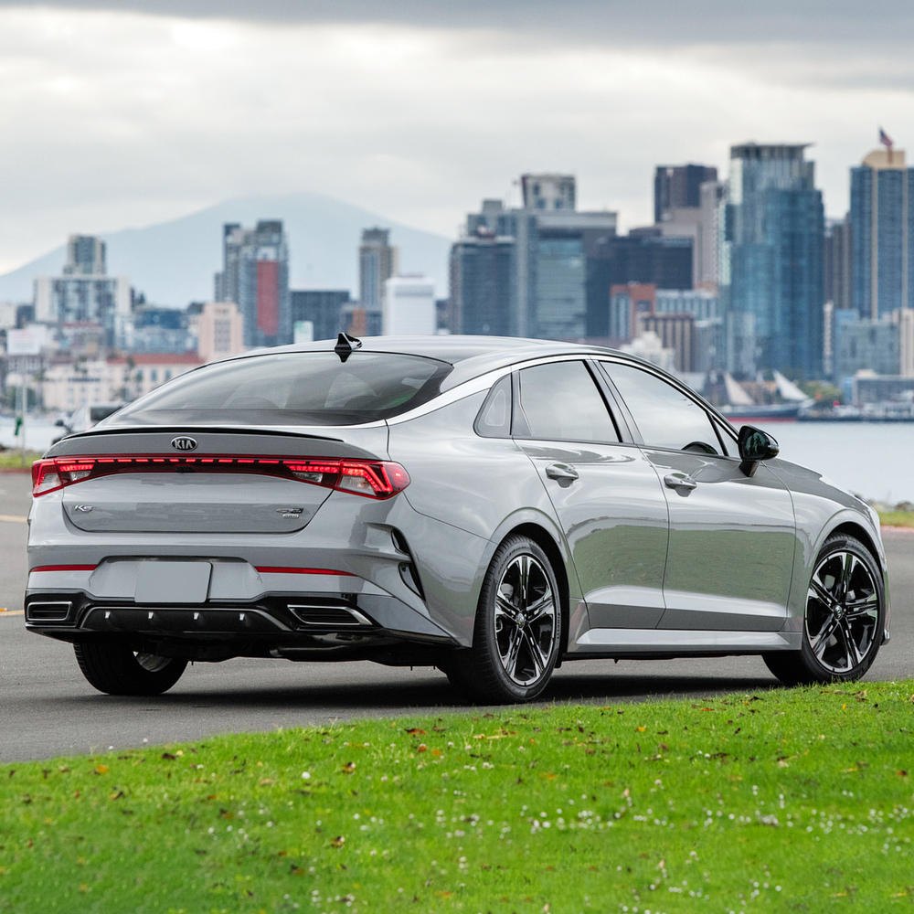 Dawn® - Kia K5 2021 Factory Style Flush Mount Rear Lip Spoiler