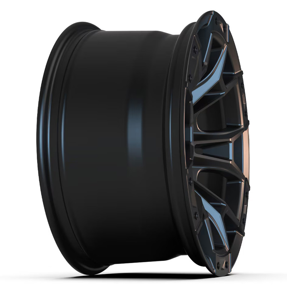 DEFIANT® DF04 Wheels - Satin Black Rims