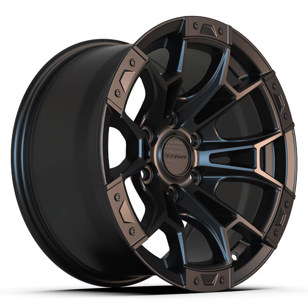 DEFIANT® DF04 Wheels - Satin Black Rims