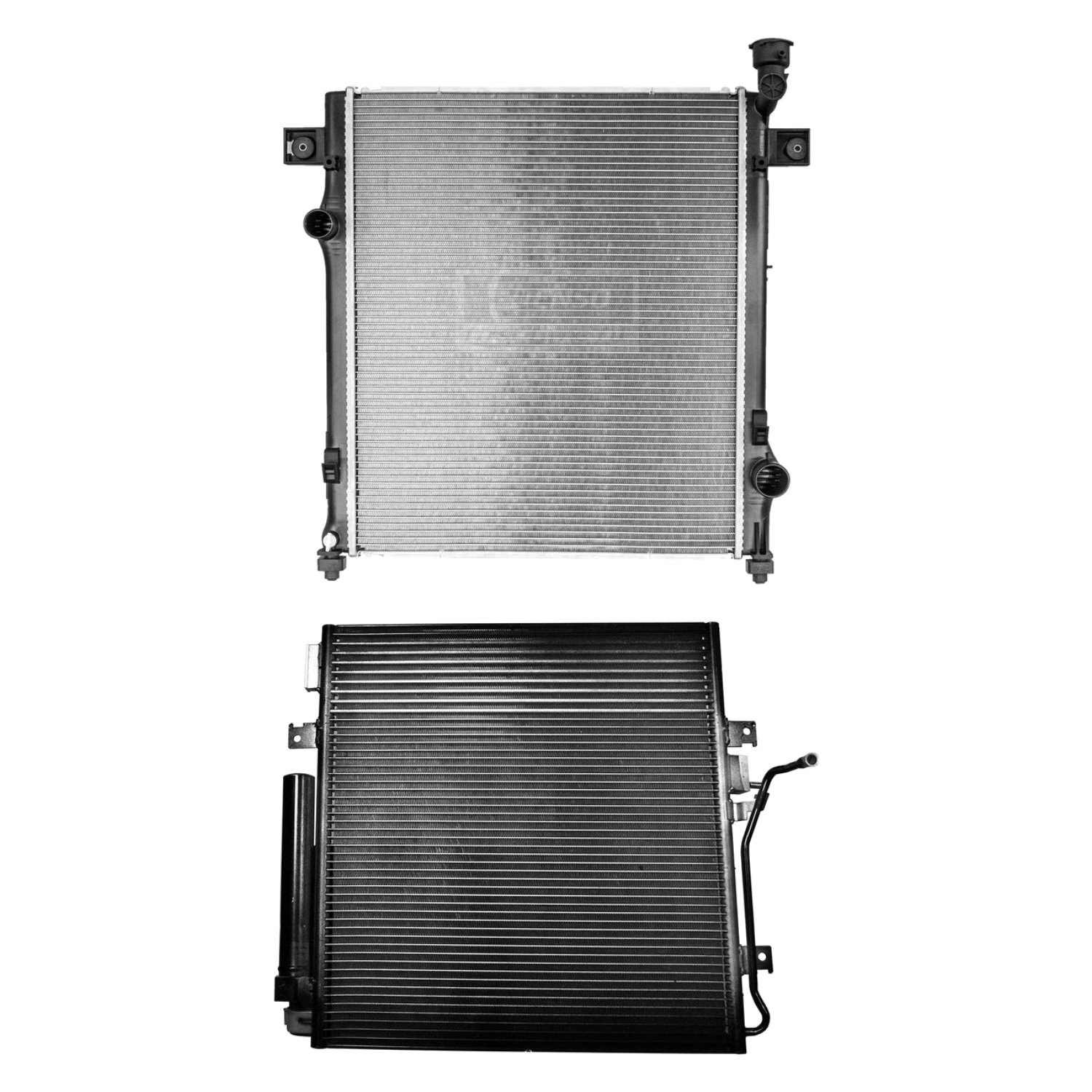 Denso® BNDL-454172 - Radiator and Condenser Kit