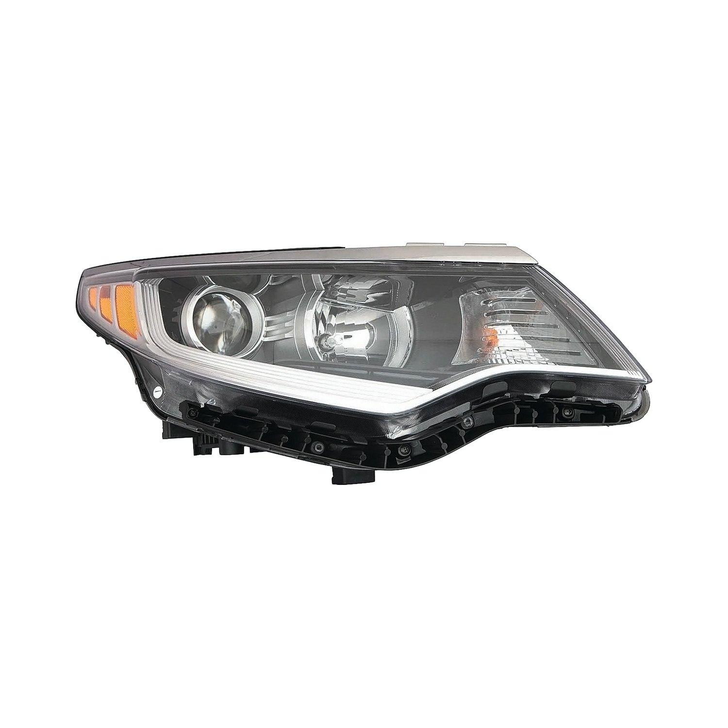 Depo® - Kia Optima with Factory Halogen Headlights 2016 Replacement ...