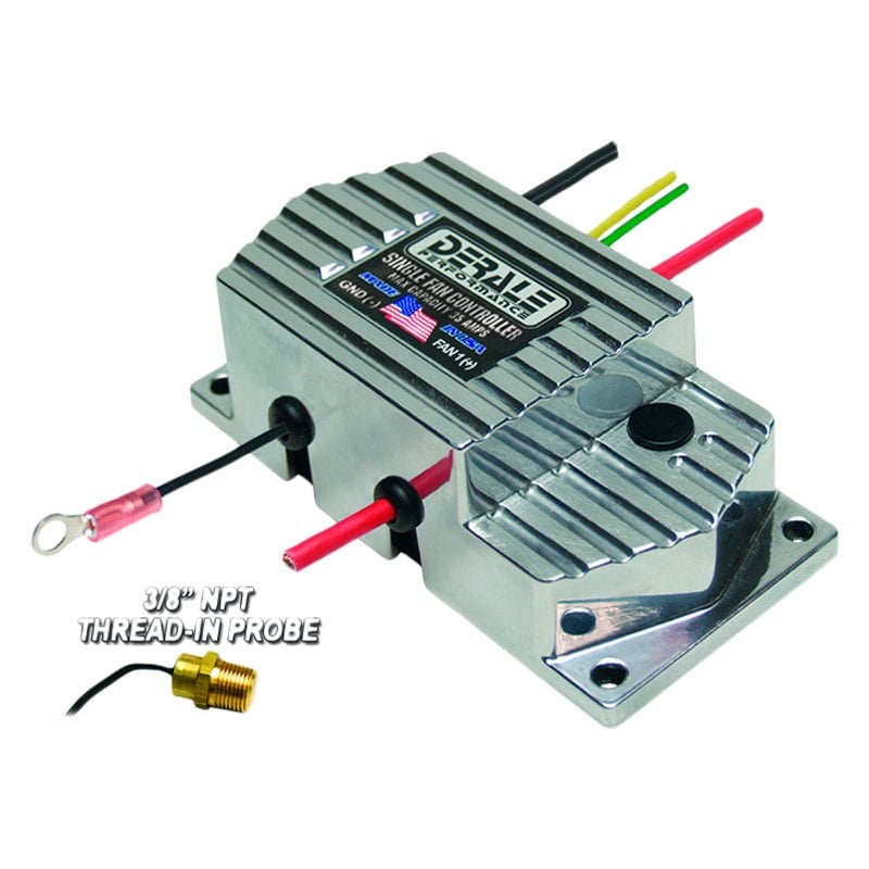 Derale Performance® 16779 - High Amperage Adjustable Single Electric ...