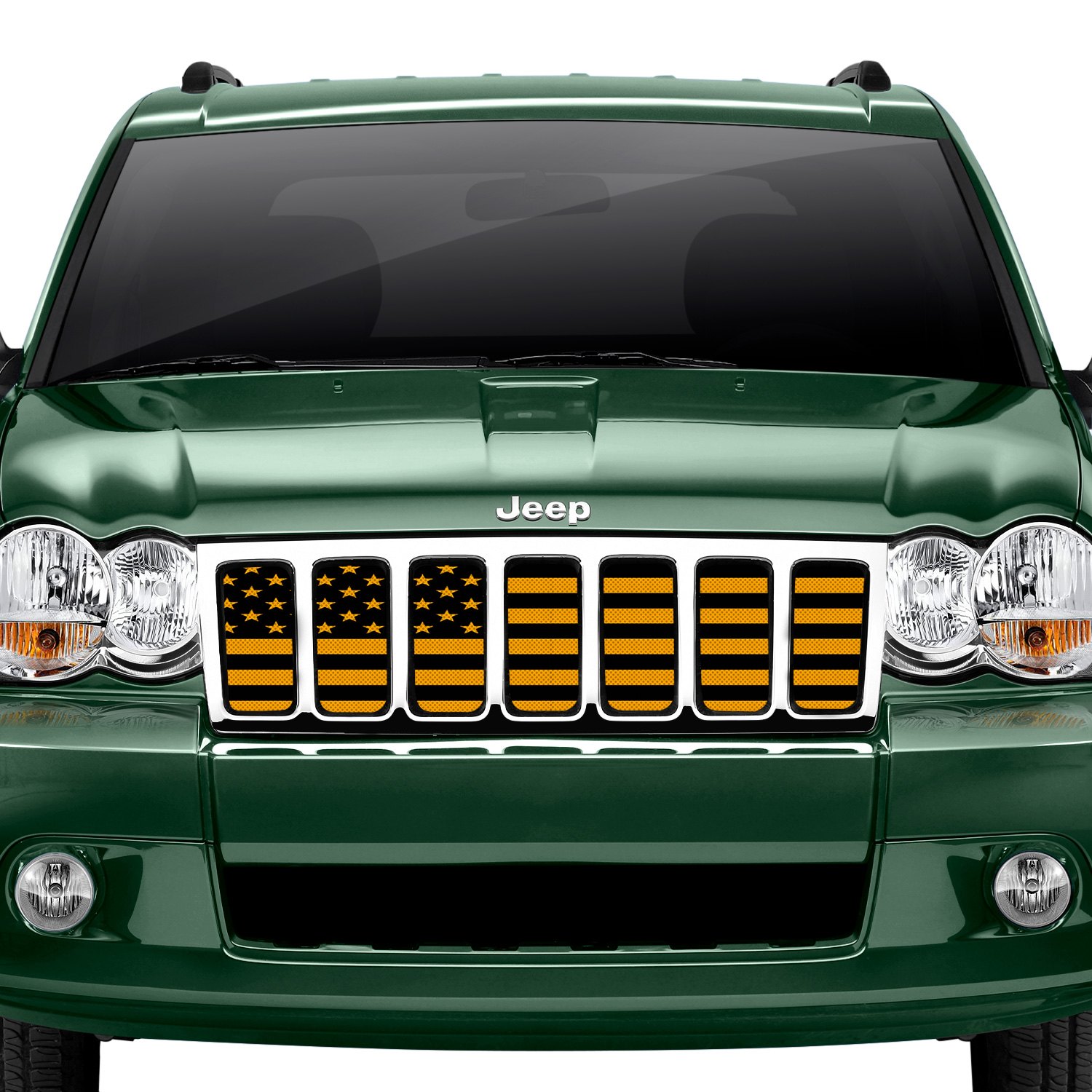 Dirty Acres® HELLAAMER-JLTC - 1-Pc Hella Yella American Flag Style Dark ...