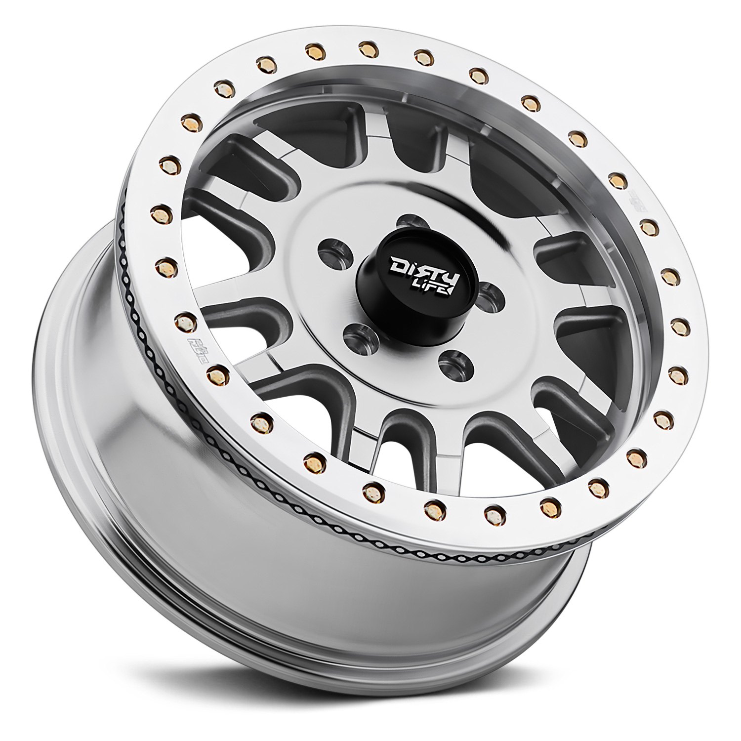 DIRTY LIFE® 9309R CANYON PRO SXS Wheels - Machined Rims - 9309R-5765M38