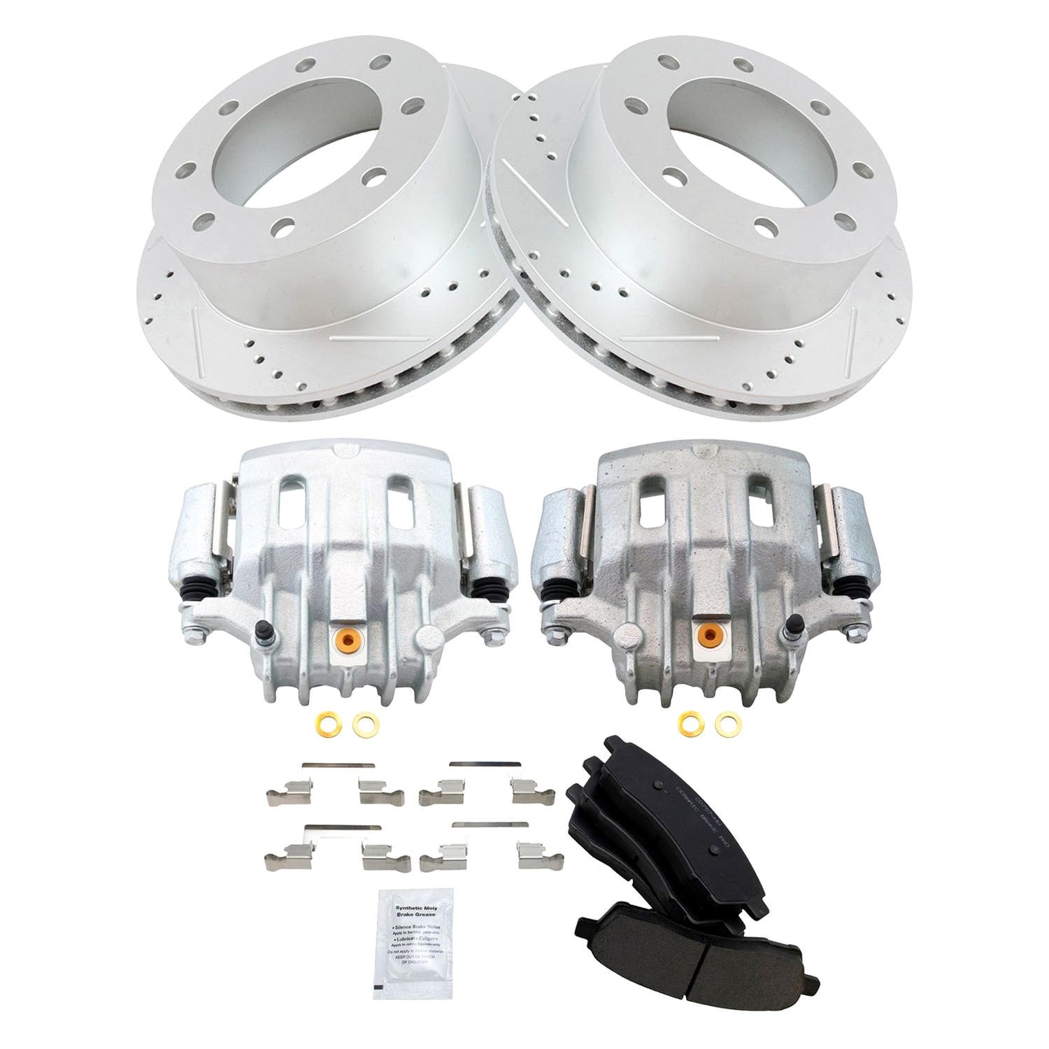 DIY Solutions® BFS05407 - Performance Rear Disc Brake Kit with Ceramic ...