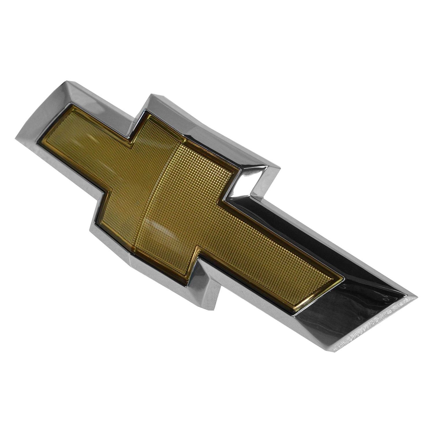 DIY Solutions® GRI01008 - "Bowtie" Gold/Chrome Grille Emblem