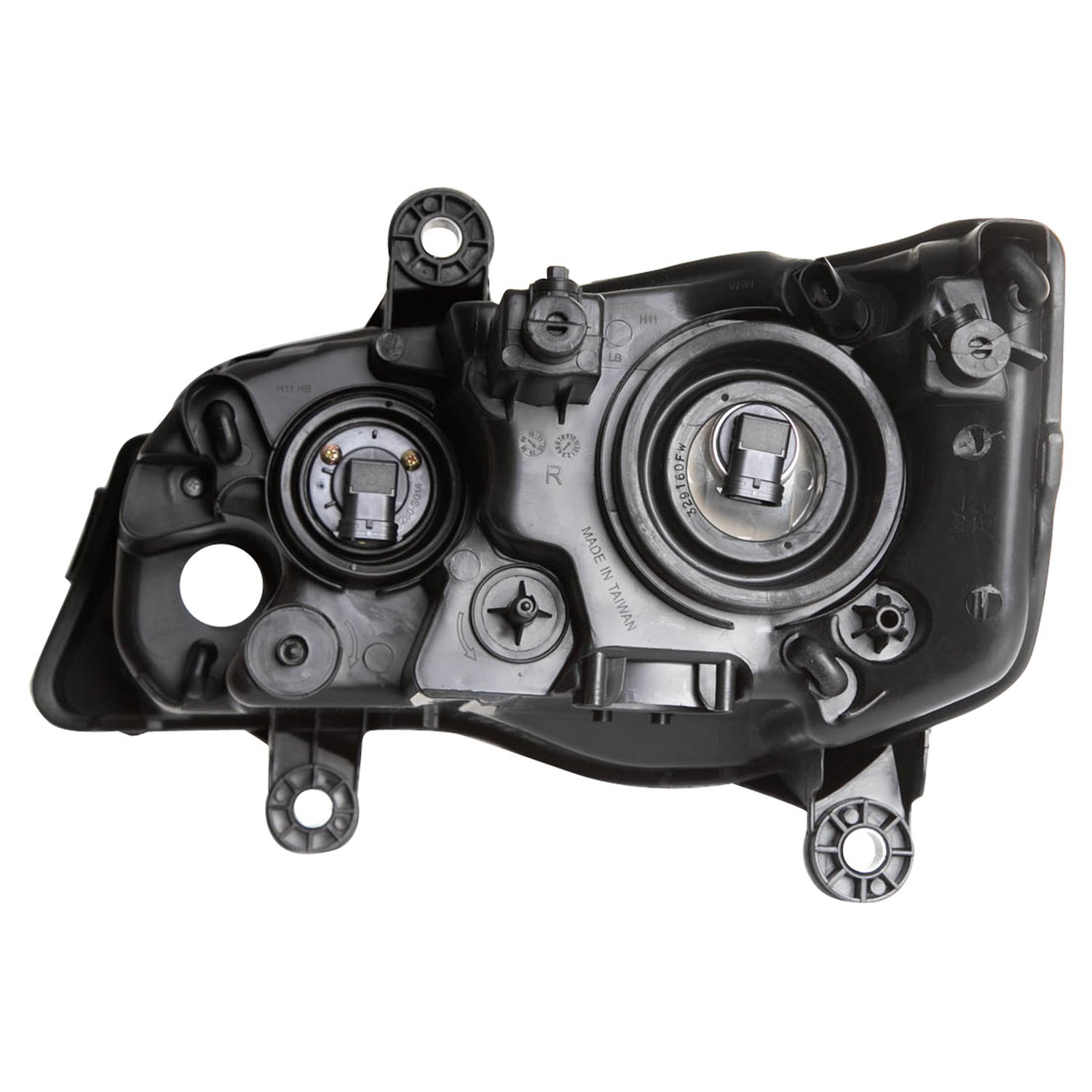 DIY Solutions® LHT02108 - Passenger Side Replacement Headlight ...