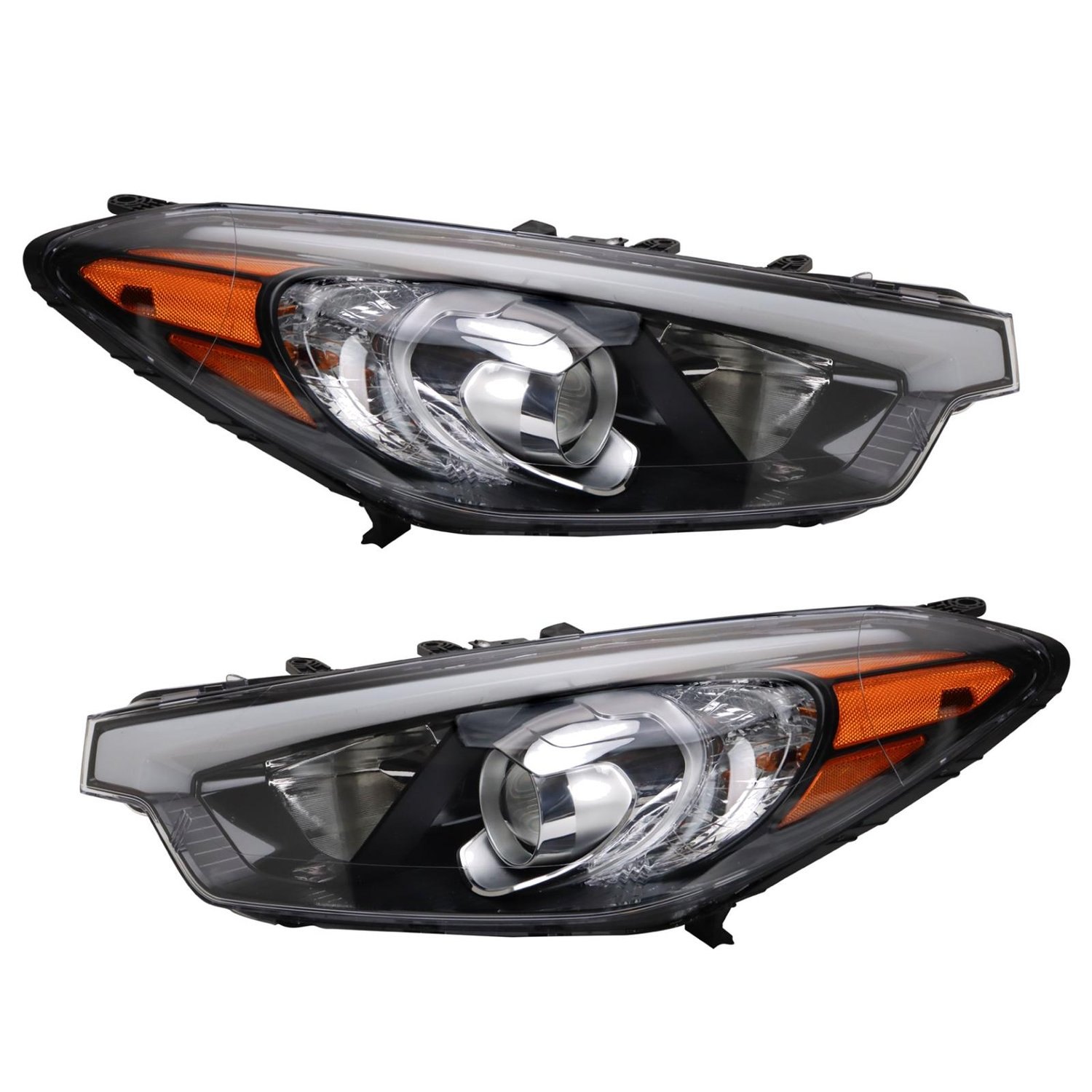 DIY Solutions® LHT12393 - Driver and Passenger Side Replacement Headlights