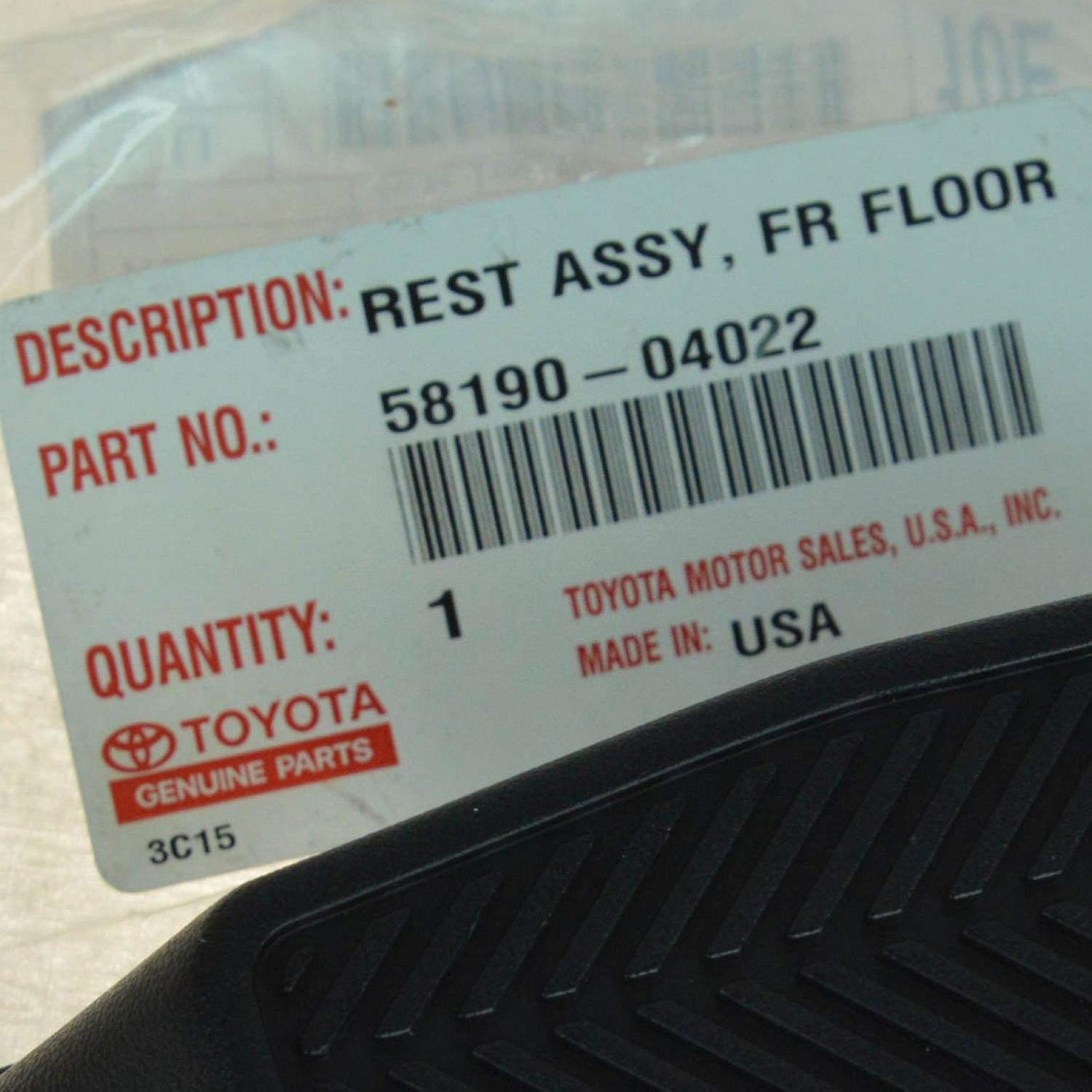 DIY Solutions® RES01131 - Front Driver Side Foot Rest