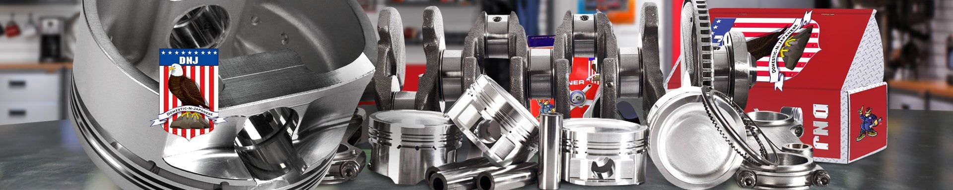 DNJ Engine Components™ - Pistons, Gaskets, Oil Pumps | CARiD