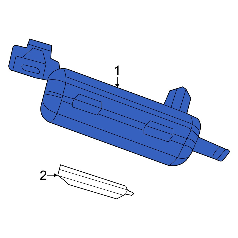Dodge OE 5064783AA - Radio Antenna Mast