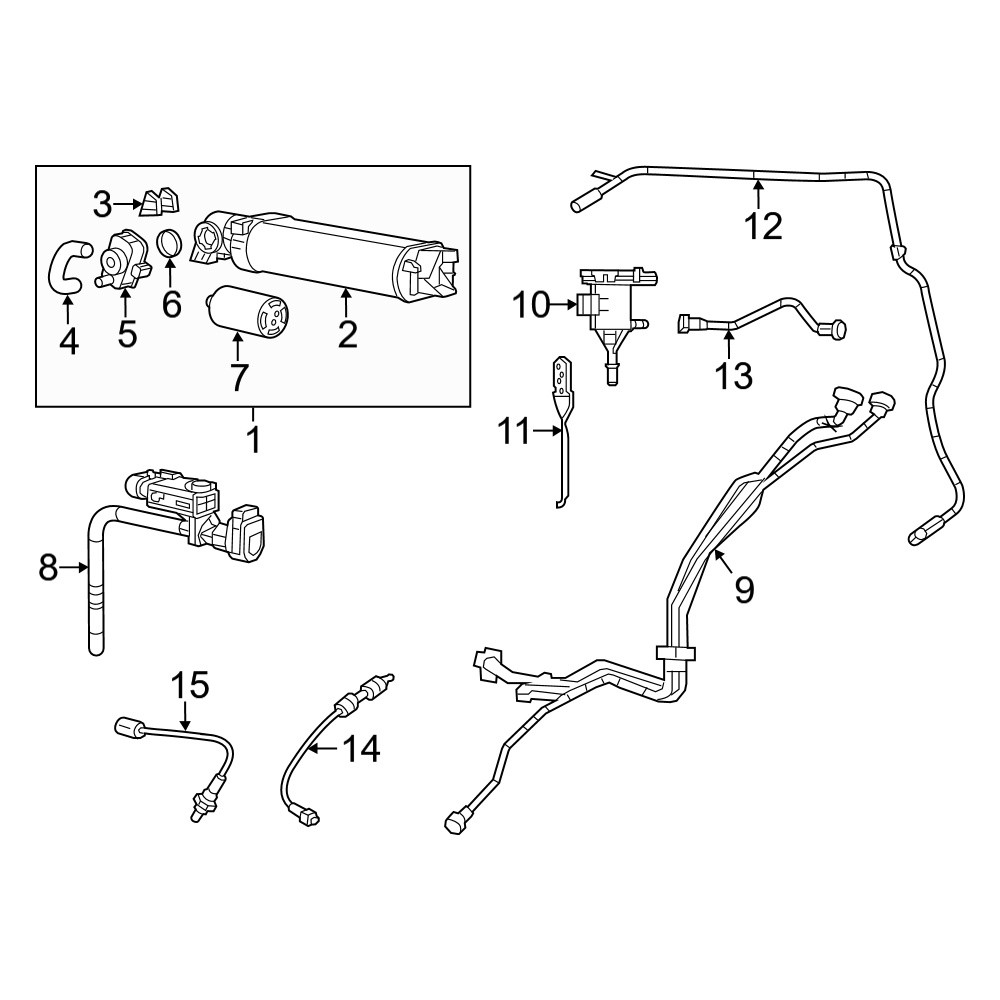 Dodge OE 68401344AF - Vapor Canister