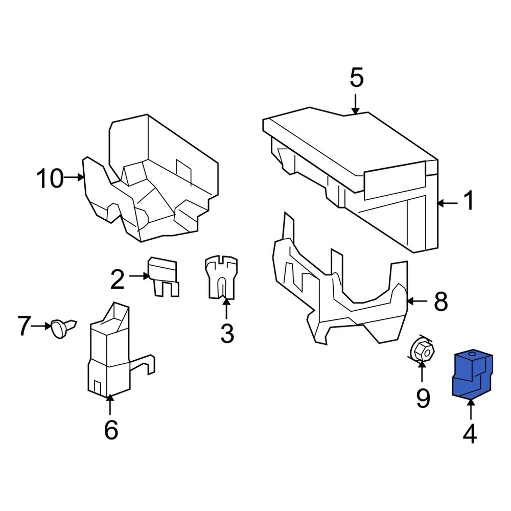 Dodge OE 68053218AA - Accessory Power Relay
