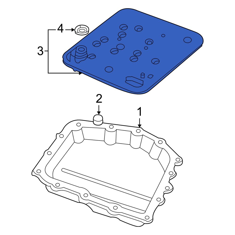 Dodge OE 4864505AB - Transmission Oil Filter