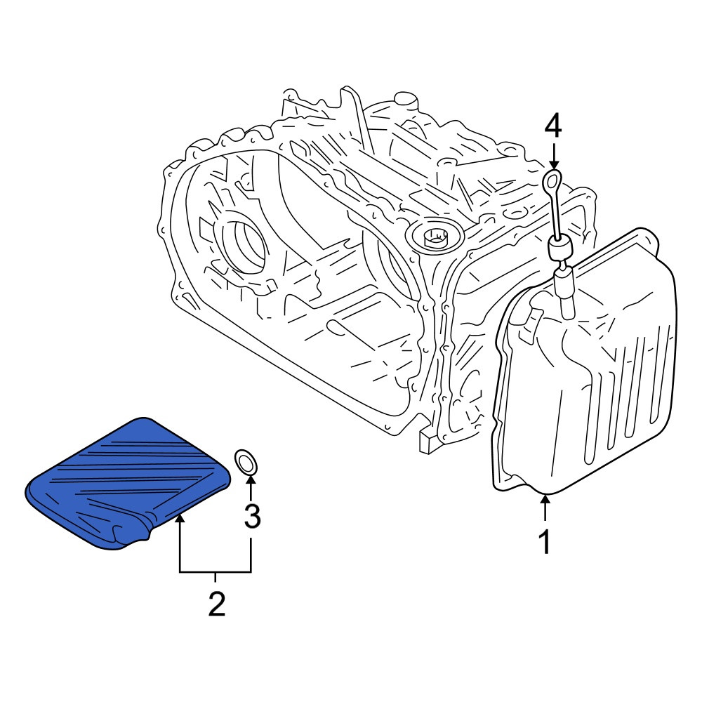 Dodge OE 4864505AB - Transmission Oil Filter
