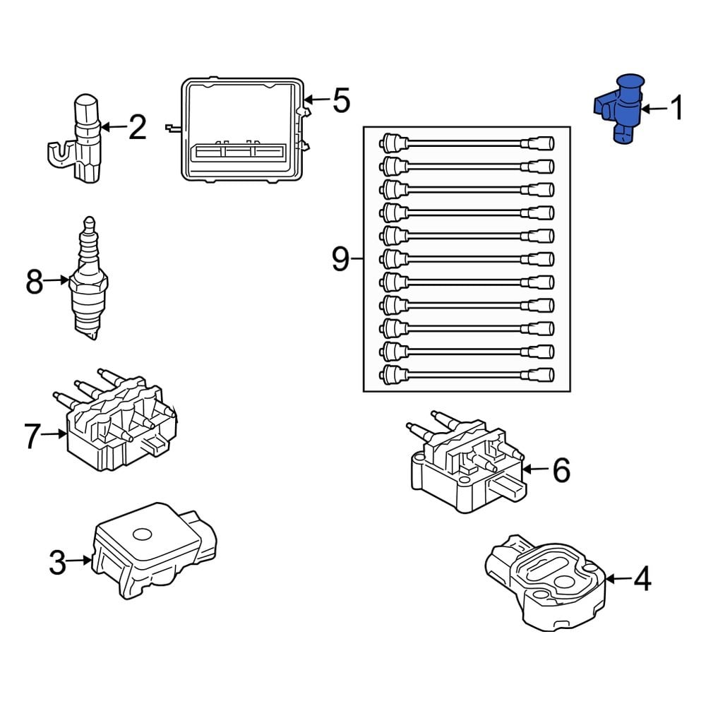 Dodge OE 5033307AE - Engine Crankshaft Position Sensor