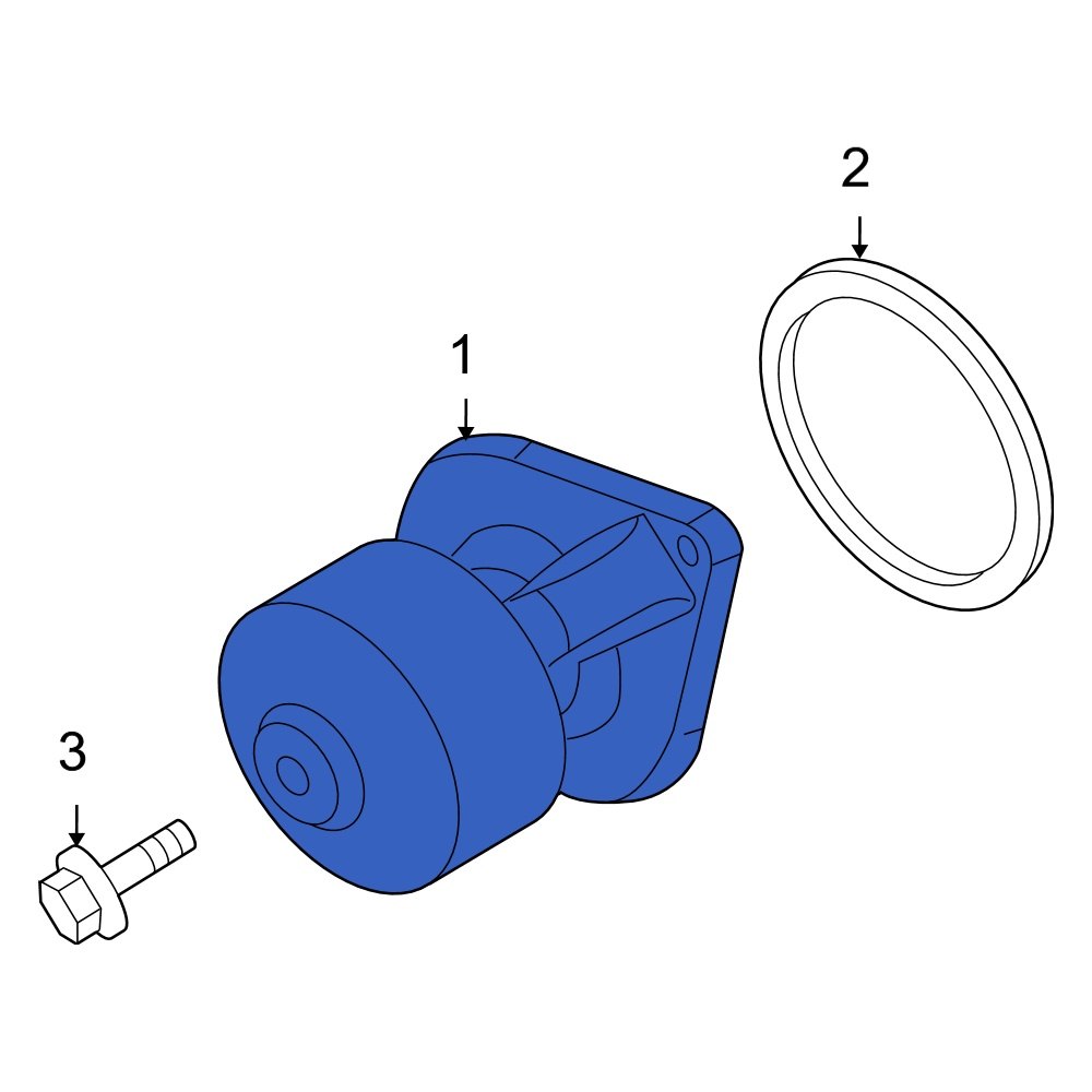 Dodge OE 68461455AA - Engine Water Pump