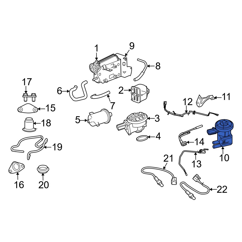 Dodge OE 4891739AB - Vapor Canister Purge Solenoid