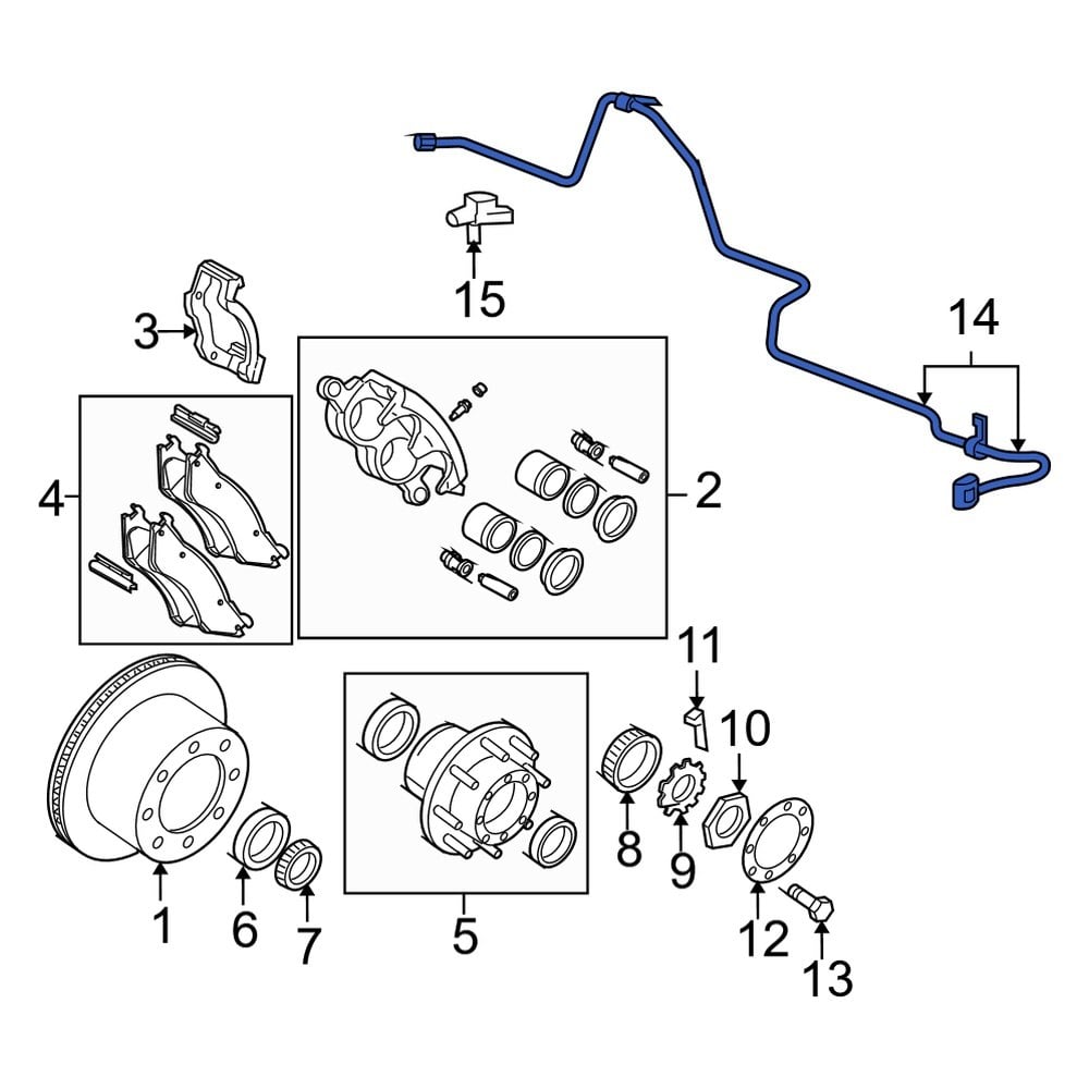 Dodge OE 52010337AB - Brake Hydraulic Line