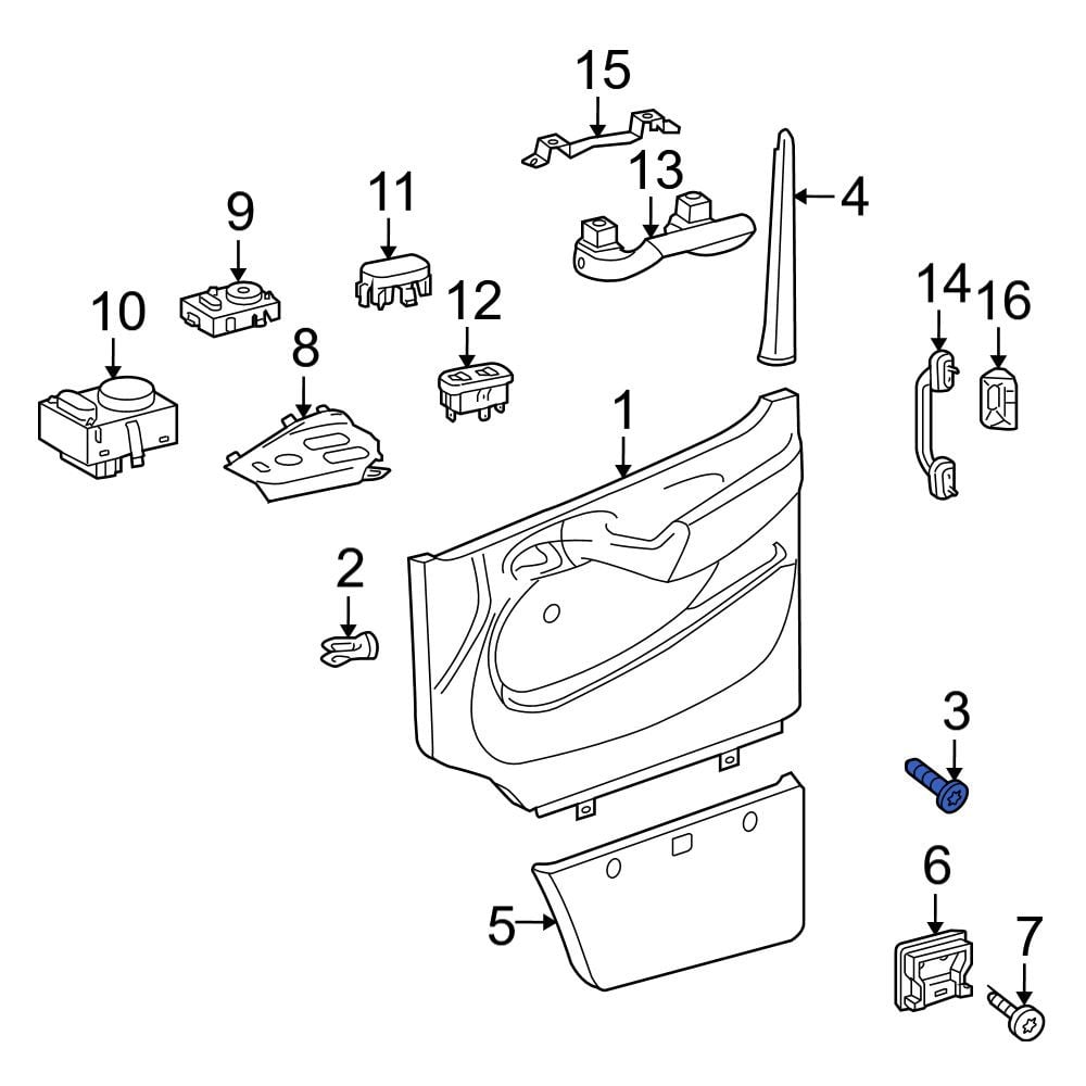 Dodge OE 6104142AA - Ignition Coil Screw