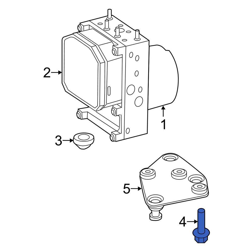 Dodge OE 6104142AA - Ignition Coil Screw