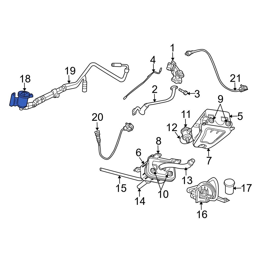 Dodge OE 4669569 - Vapor Canister Purge Solenoid