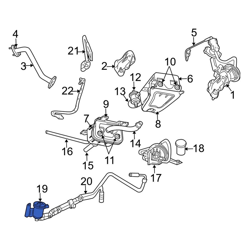 Dodge OE 4669569 - Vapor Canister Purge Solenoid