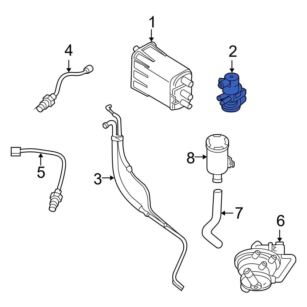 Dodge OE 4891731AC - Vapor Canister Purge Solenoid