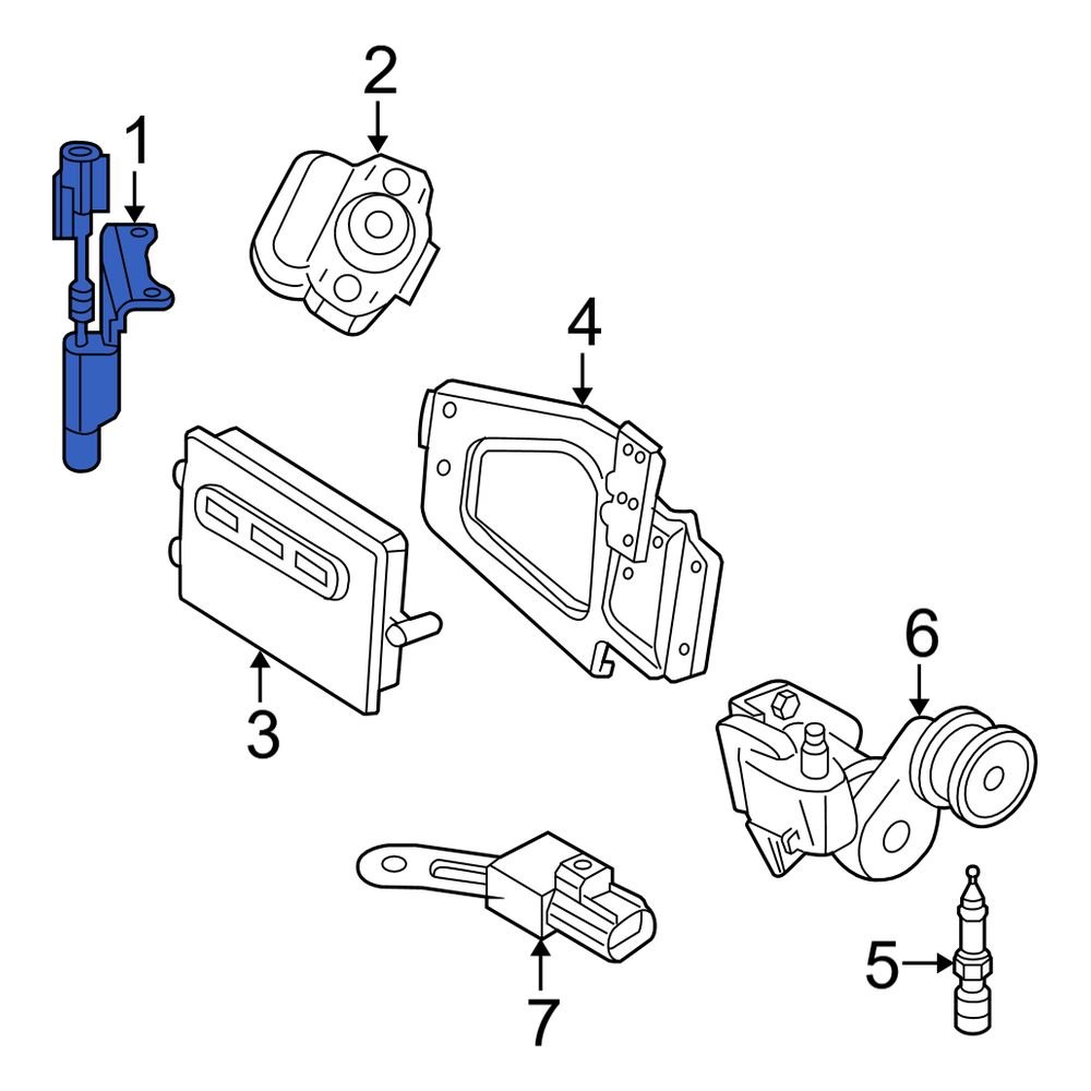 Dodge OE 56028666AB - Engine Crankshaft Position Sensor