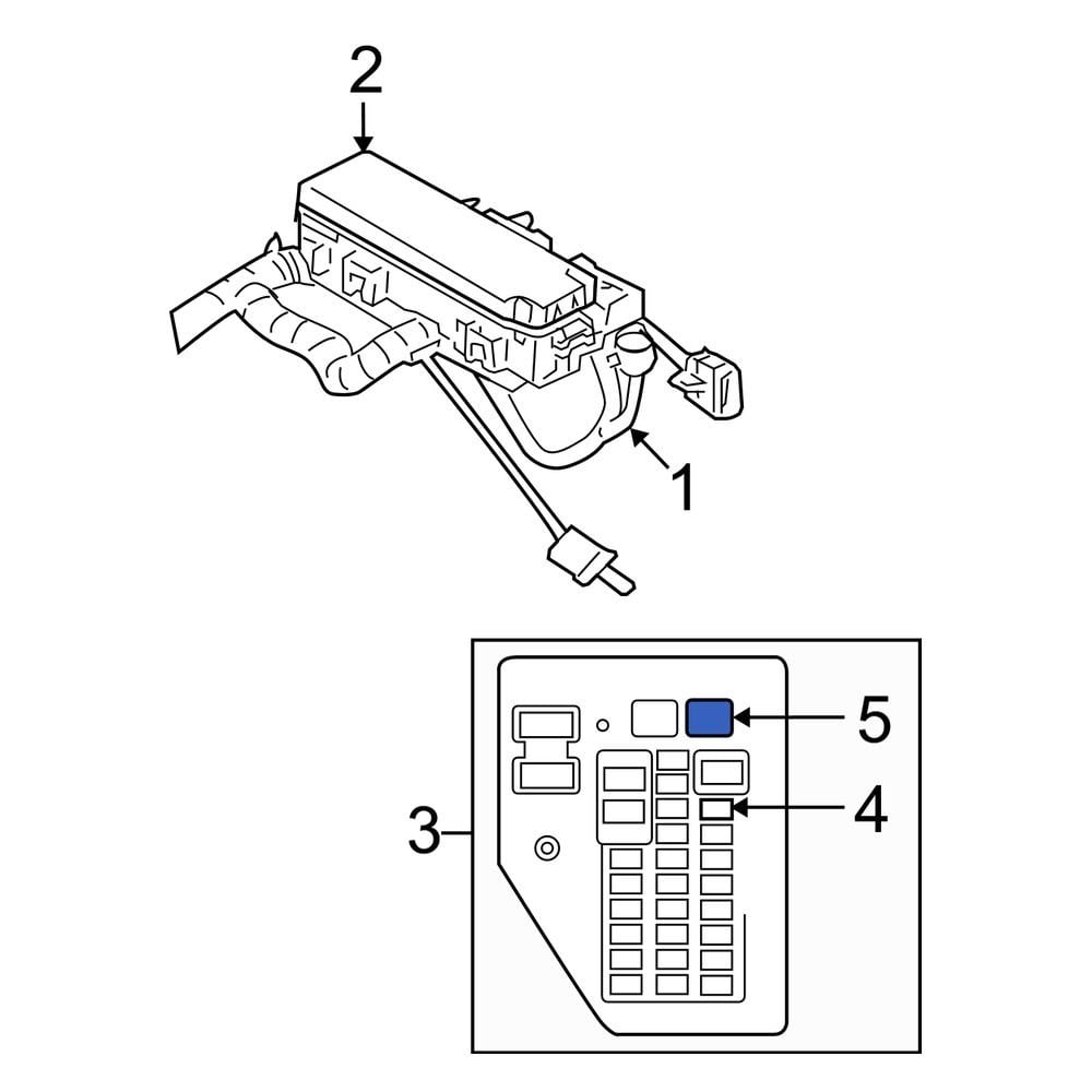 Dodge OE 4671168 - Accessory Power Relay