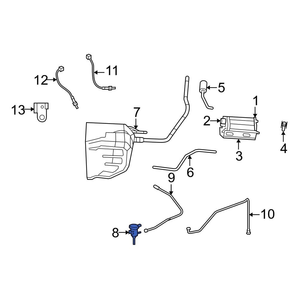 Dodge OE 4891731AC - Vapor Canister Purge Solenoid
