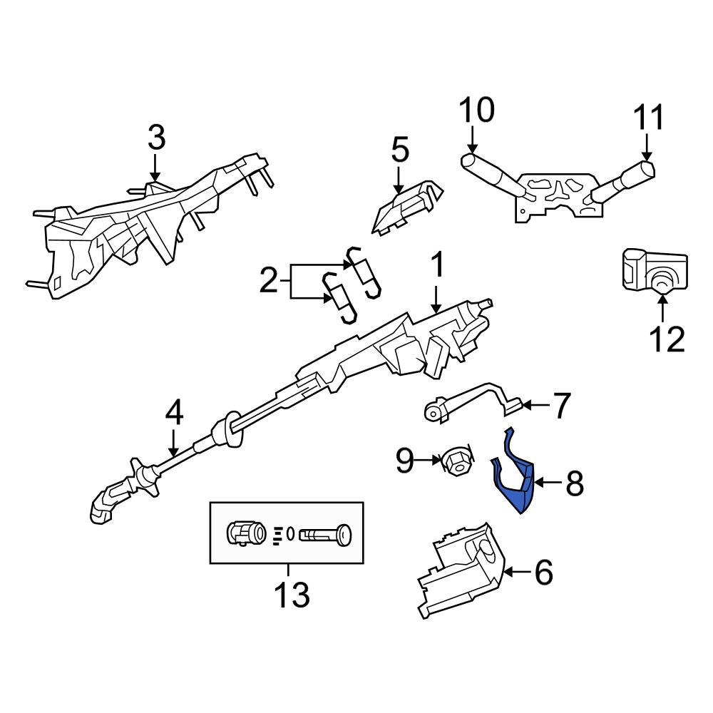 Dodge OE 5156106AG - Air Bag Clockspring