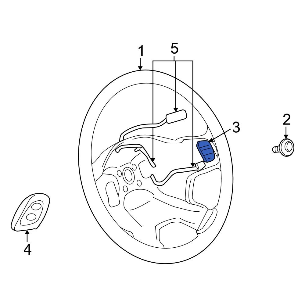 Dodge OE 4671929AC - Cruise Control Switch