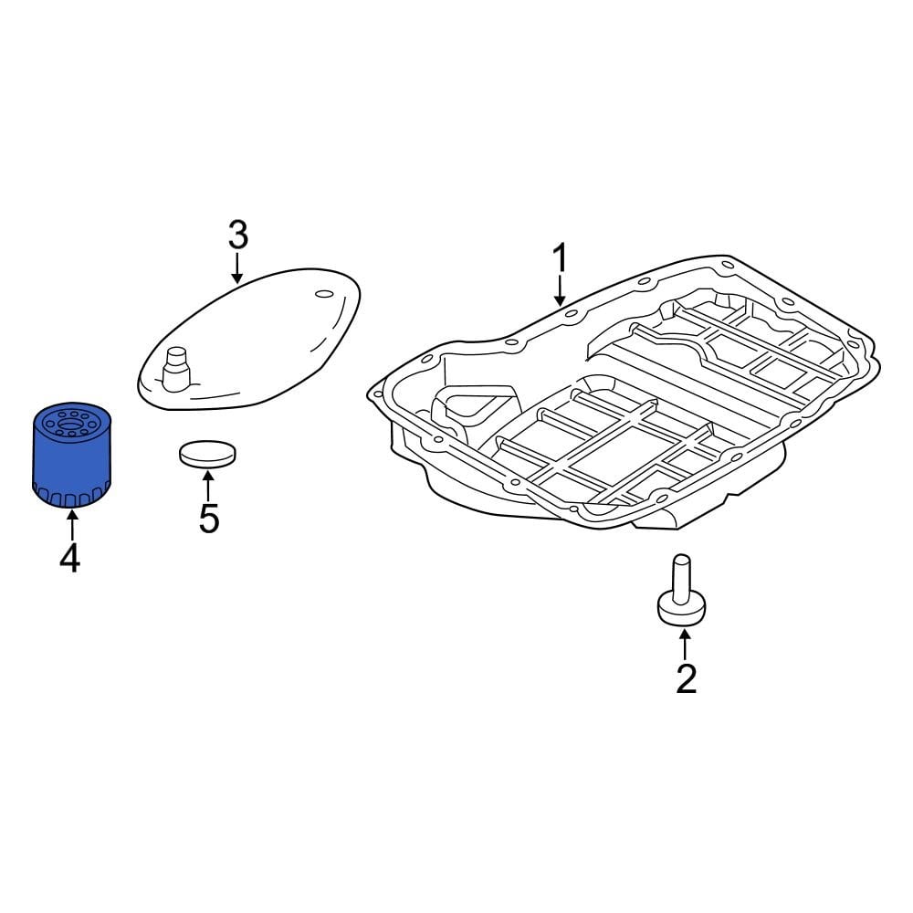 Dodge OE 52108325AA - Transmission Oil Filter