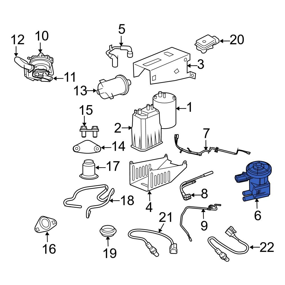 Dodge OE 4669569 - Vapor Canister Purge Solenoid