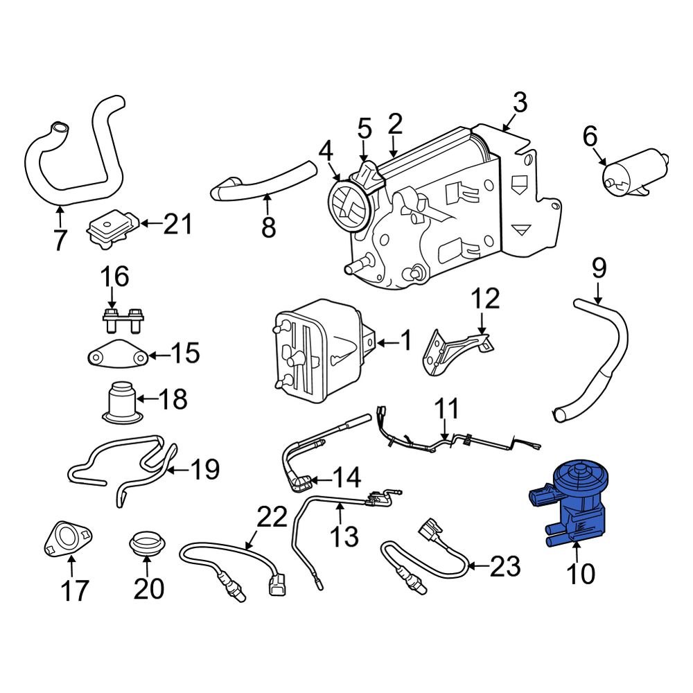 Dodge OE 4669569 - Vapor Canister Purge Solenoid