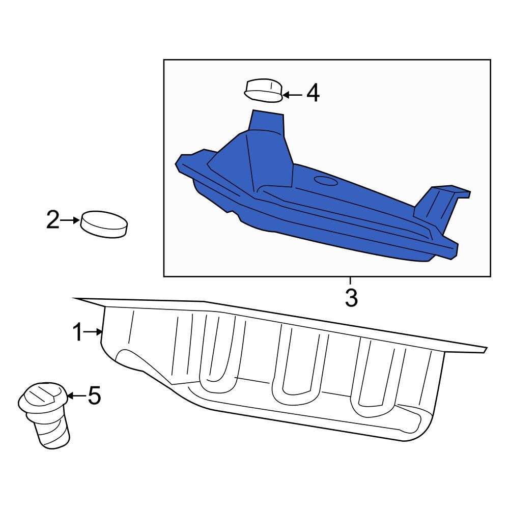 Dodge OE 4864505AB - Transmission Oil Filter